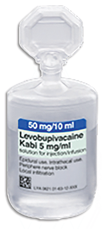 Image of Levobupivacaine Kabi soln for inj/infusion 50 mg/10 mL | MIMS ...