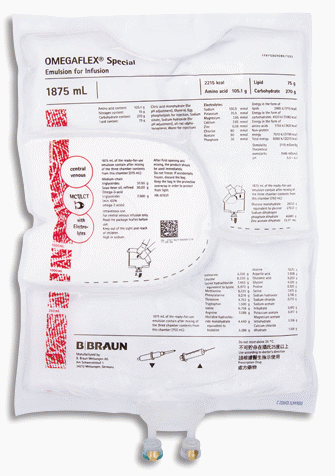 Image of Omegaflex Special emulsion for infusion | MIMS Hongkong