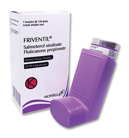 Friventil Dosage & Drug Information | MIMS Indonesia