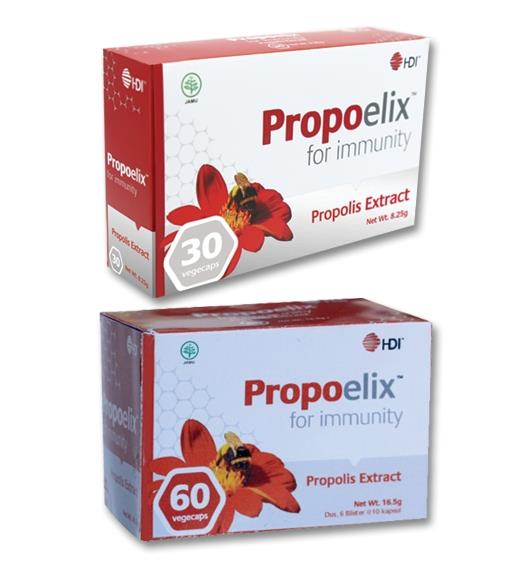 Image of HDI Propoelix vegecap 200 mg | MIMS Indonesia