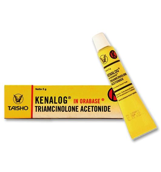 Kenalog in Orabase Dosage & Drug Information | MIMS Indonesia