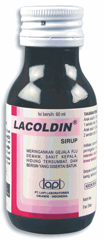 Lacoldin Dosage & Drug Information | MIMS Indonesia