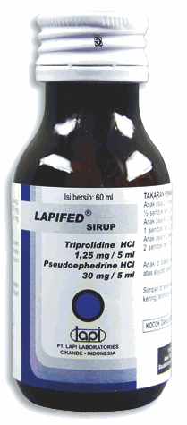 Lapifed Dosage & Drug Information | MIMS Indonesia