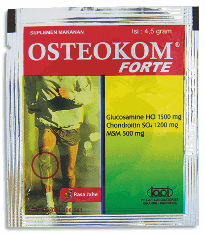 Osteokom/Osteokom Forte Dosage & Drug Information | MIMS Indonesia