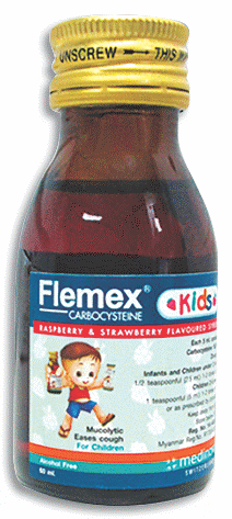 Flemex/Flemex Kids Dosage & Drug Information | MIMS Myanmar