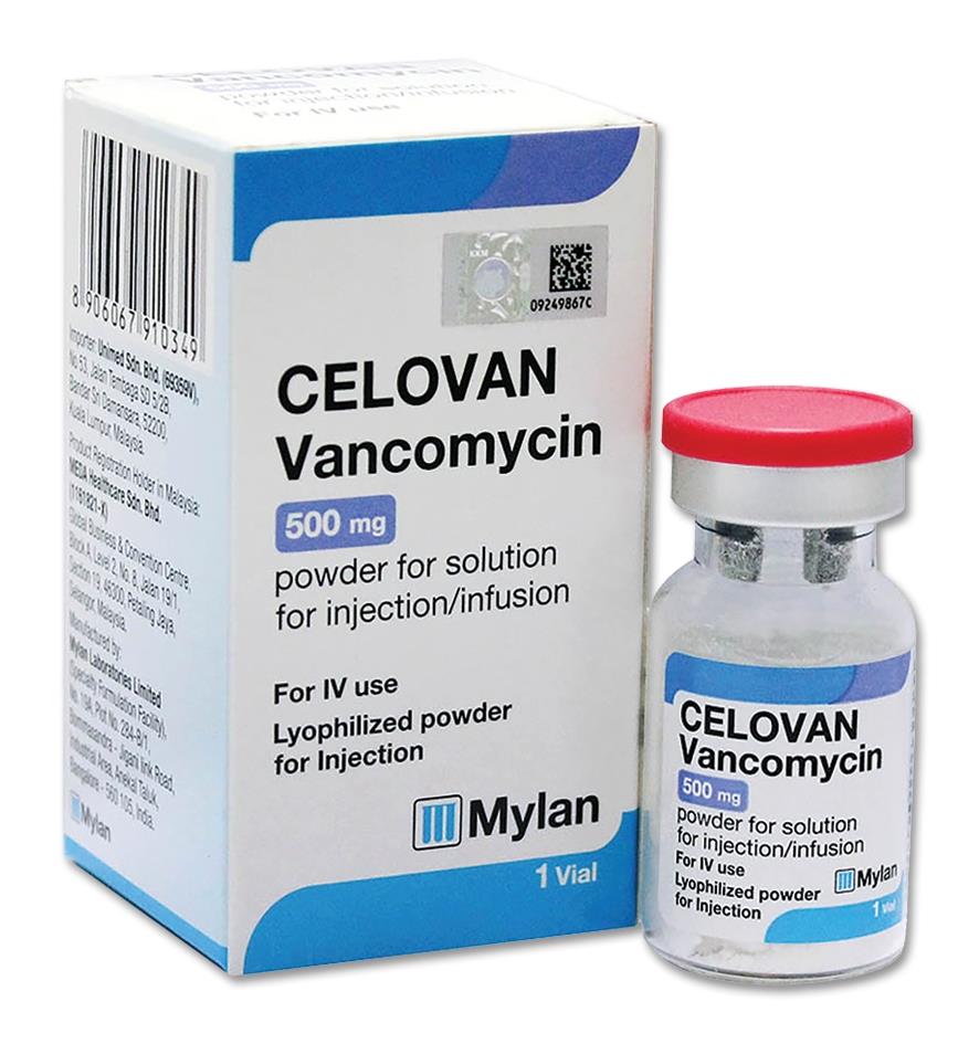 Image of celovan powd for inj (vial) 500 mg | MIMS Malaysia