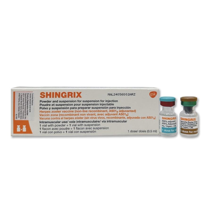 Shingrix Dosage/Direction for Use | MIMS Malaysia