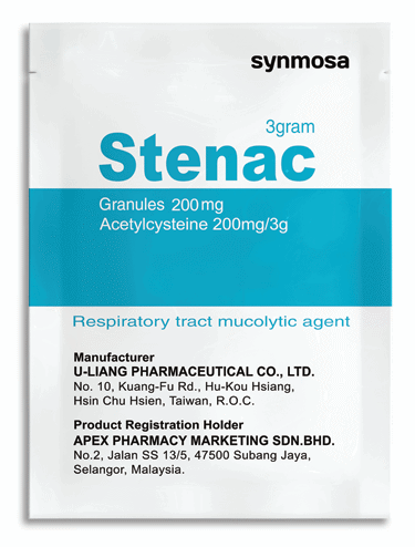 Stenac Granules Dosage & Drug Information | MIMS Malaysia