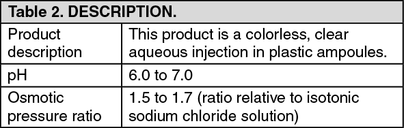Minophagen C Description | MIMS Philippines