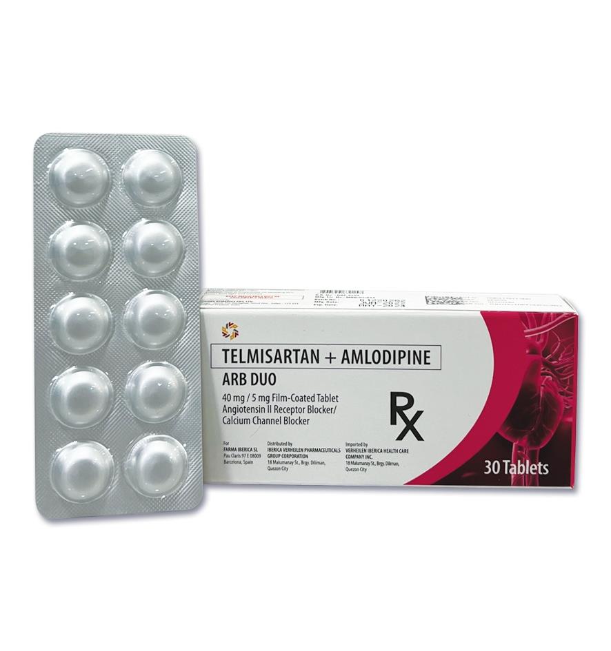 ARB Duo Dosage & Drug Information | MIMS Philippines