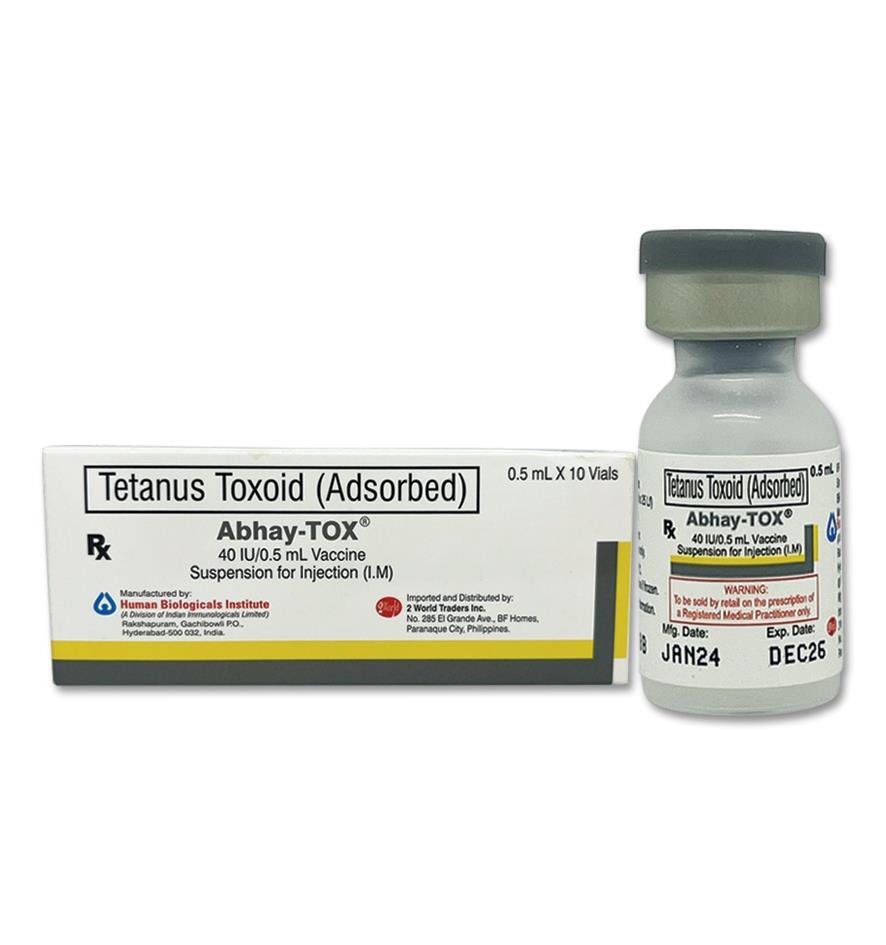 Image of Abhay-TOX soln for inj 40 IU/0.5 mL | MIMS Philippines