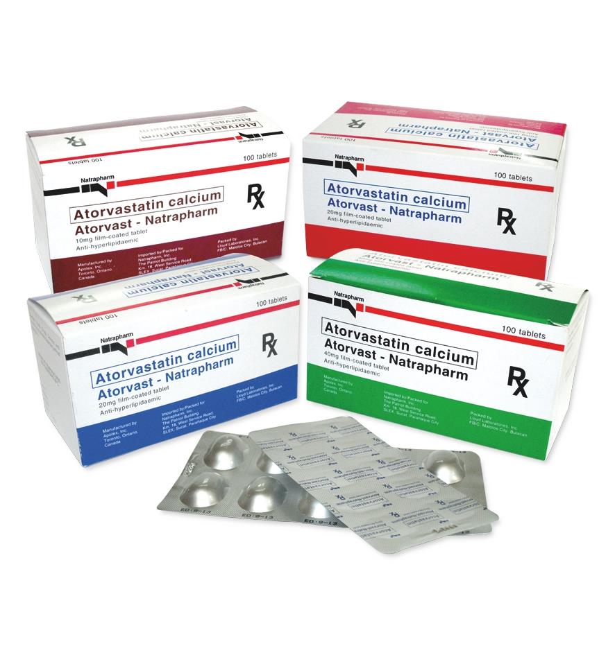 Atorvast-Natrapharm Dosage & Drug Information | MIMS Philippines