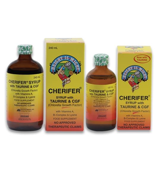 Cherifer Syrup With Taurine & CGF Description | MIMS Philippines