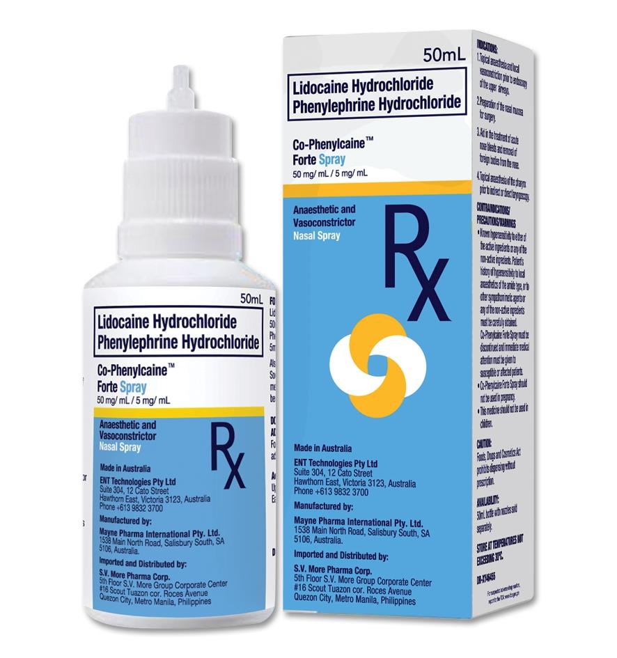 Co-Phenylcaine Forte Spray Dosage/Direction for Use | MIMS Philippines