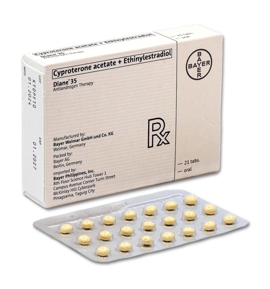 Diane 35 Dosage/Direction for Use | MIMS Philippines