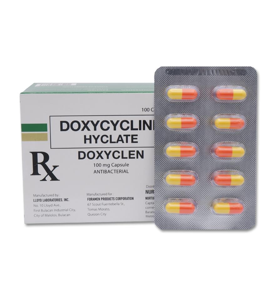 Doxyclen Dosage/Direction for Use | MIMS Philippines
