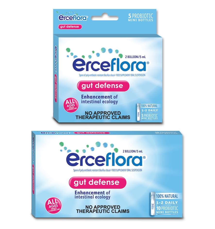 Erceflora Gut Defense Dosage/Direction for Use | MIMS Philippines