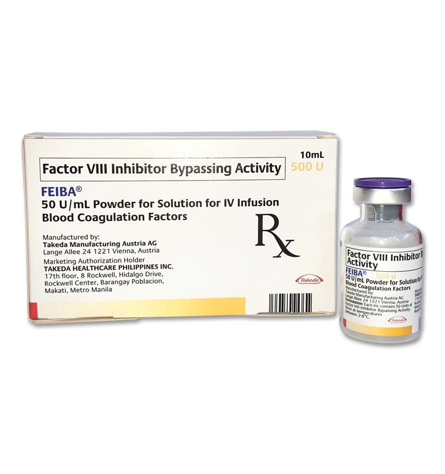 Feiba Regulatory Classification | MIMS Philippines