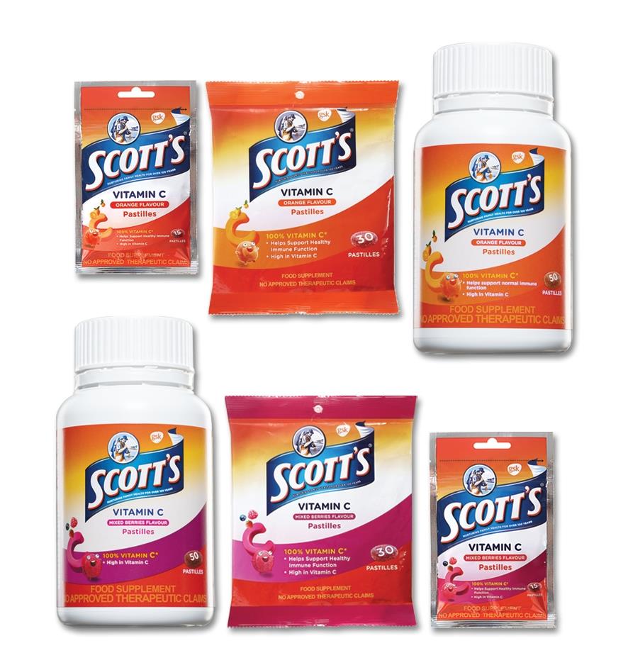 GSK Scott's Vitamin C 30 mg Pastilles Dosage & Drug Information | MIMS ...