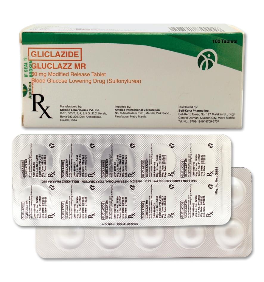 Gluclazz MR Dosage/Direction for Use | MIMS Philippines