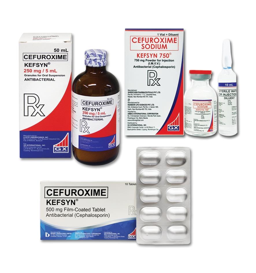 Kefsyn/Kefsyn 750 Dosage & Drug Information | MIMS Philippines