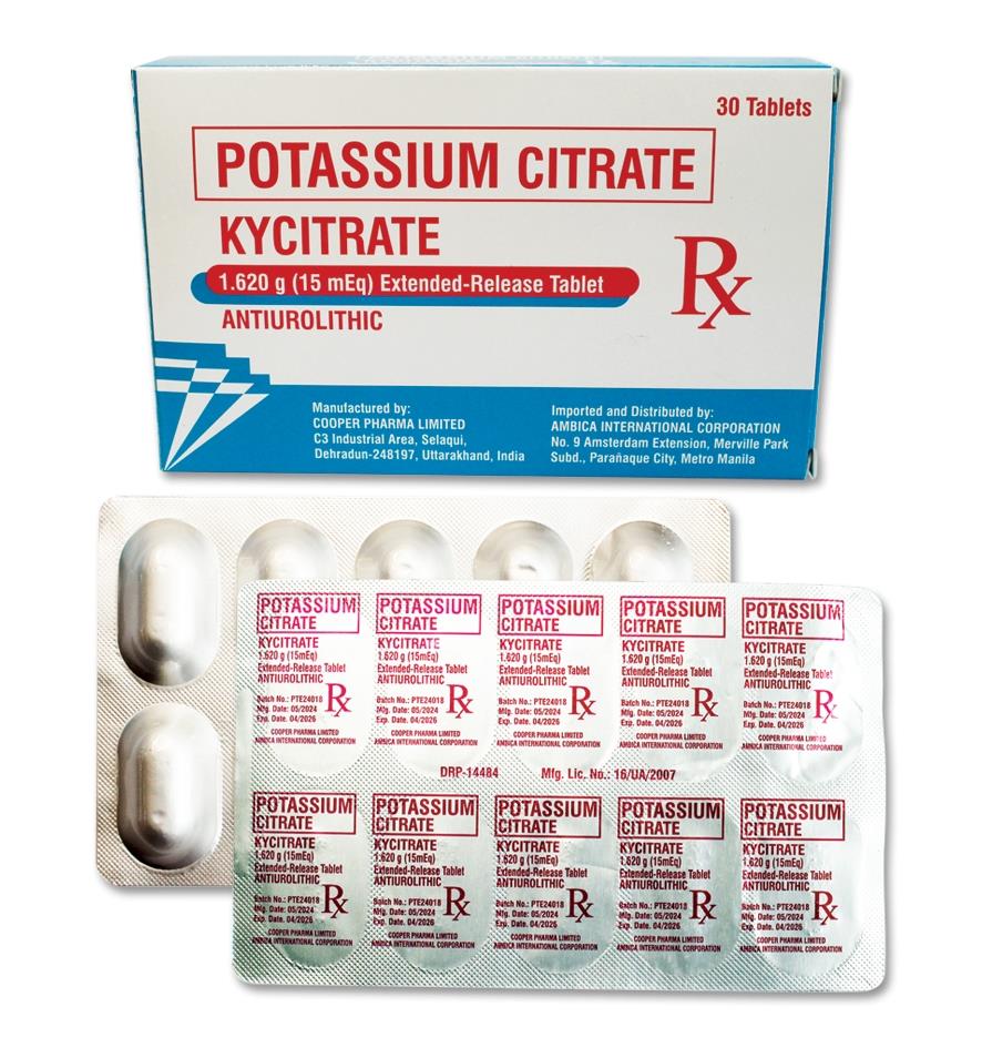 Kycitrate Mechanism of Action | MIMS Philippines