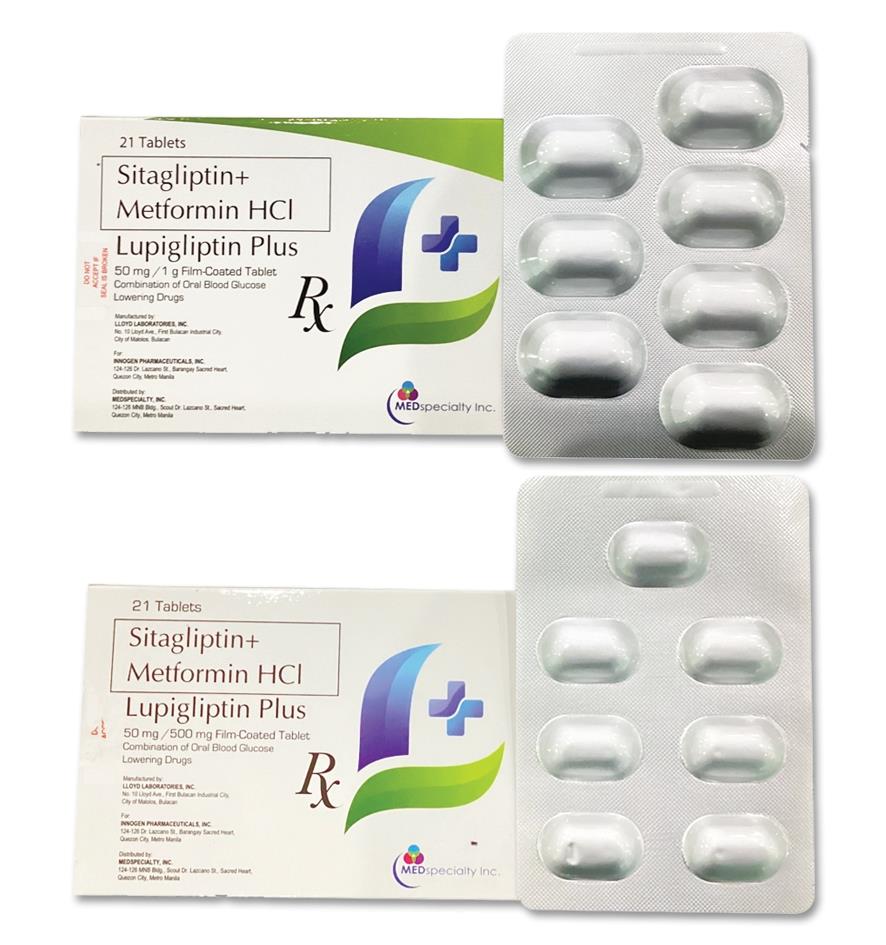 Lupigliptin Plus Dosage & Drug Information | MIMS Philippines
