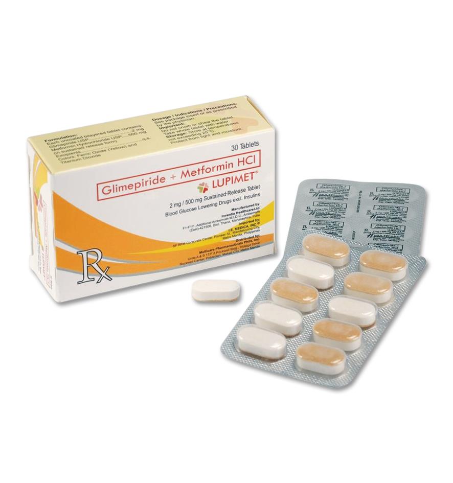 Lupimet Dosage & Drug Information | MIMS Philippines