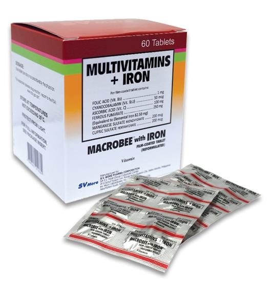 Macrobee With Iron (Reformulated) Dosage & Drug Information | MIMS ...