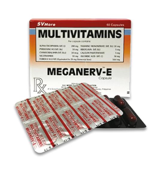 Meganerv-E Description | MIMS Philippines