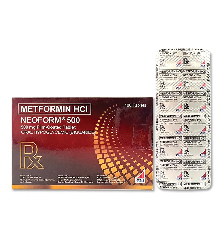 Neoform 500 Dosage & Drug Information | MIMS Philippines