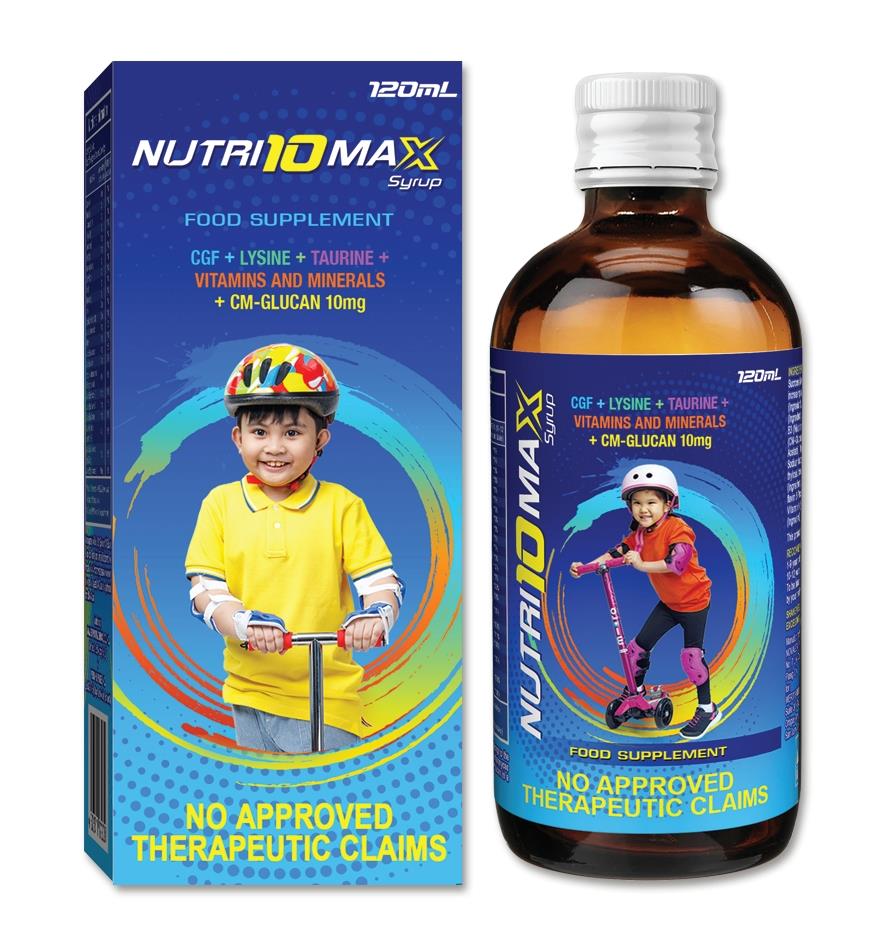 Nutri10Max Contents | MIMS Philippines