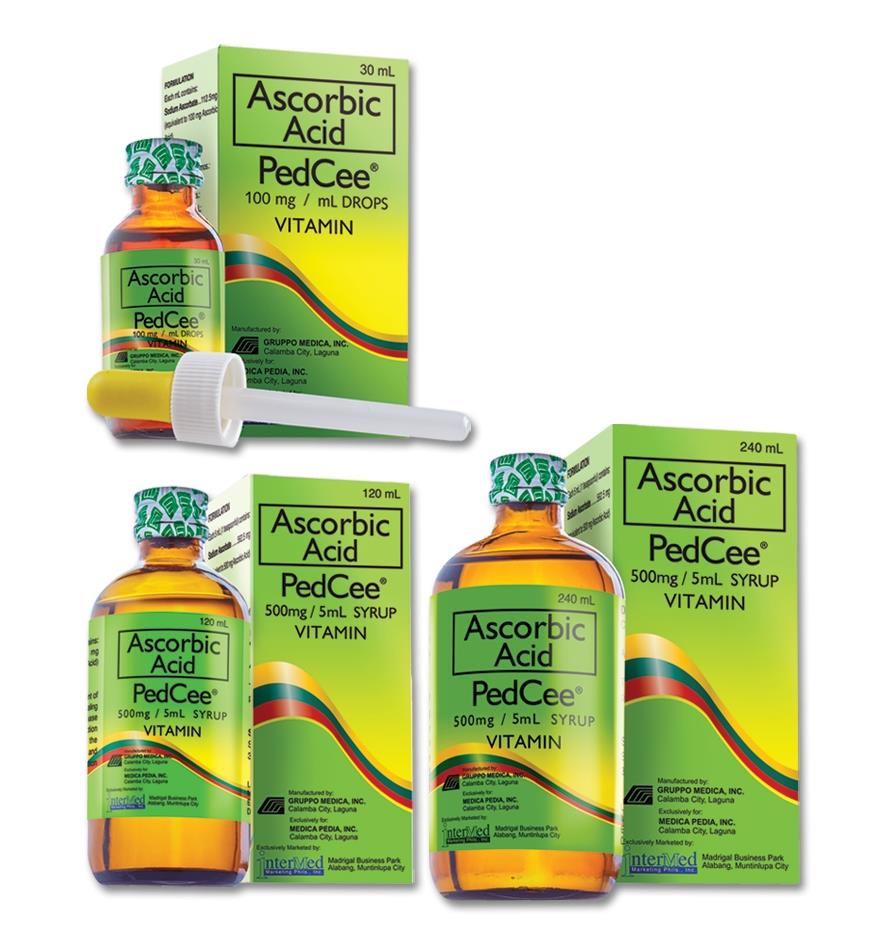 Image of Pedcee oral drops 100 mg/mL | MIMS Philippines