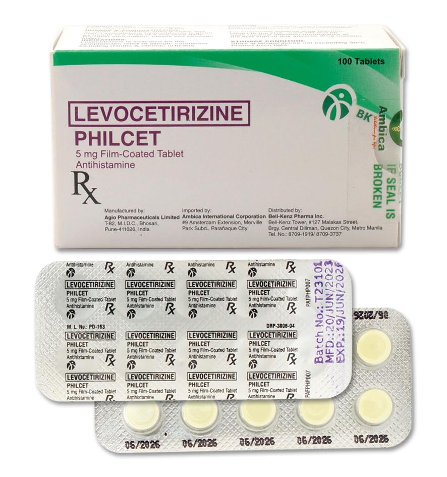 Philcet Dosage/Direction for Use | MIMS Philippines