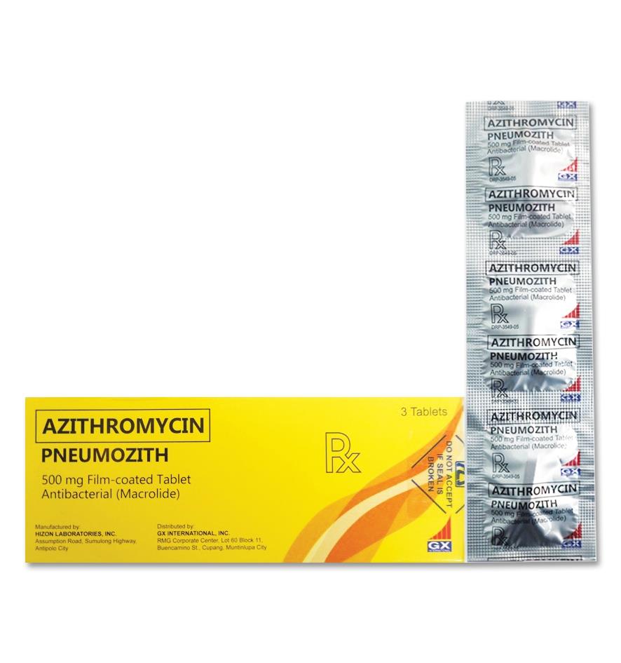 Pneumozith Dosage & Drug Information | MIMS Philippines