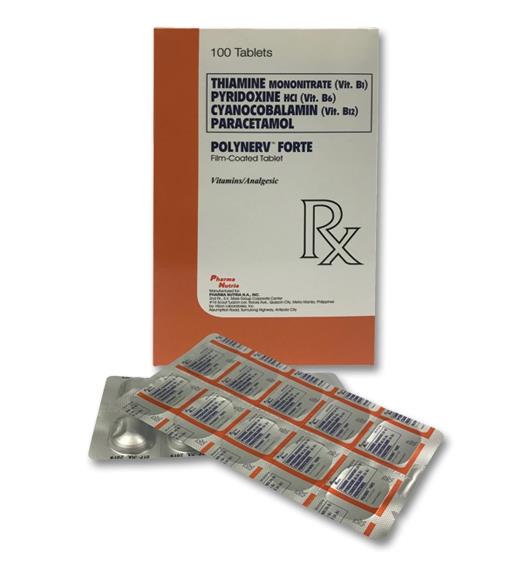 Polynerv Forte Dosage & Drug Information | MIMS Philippines