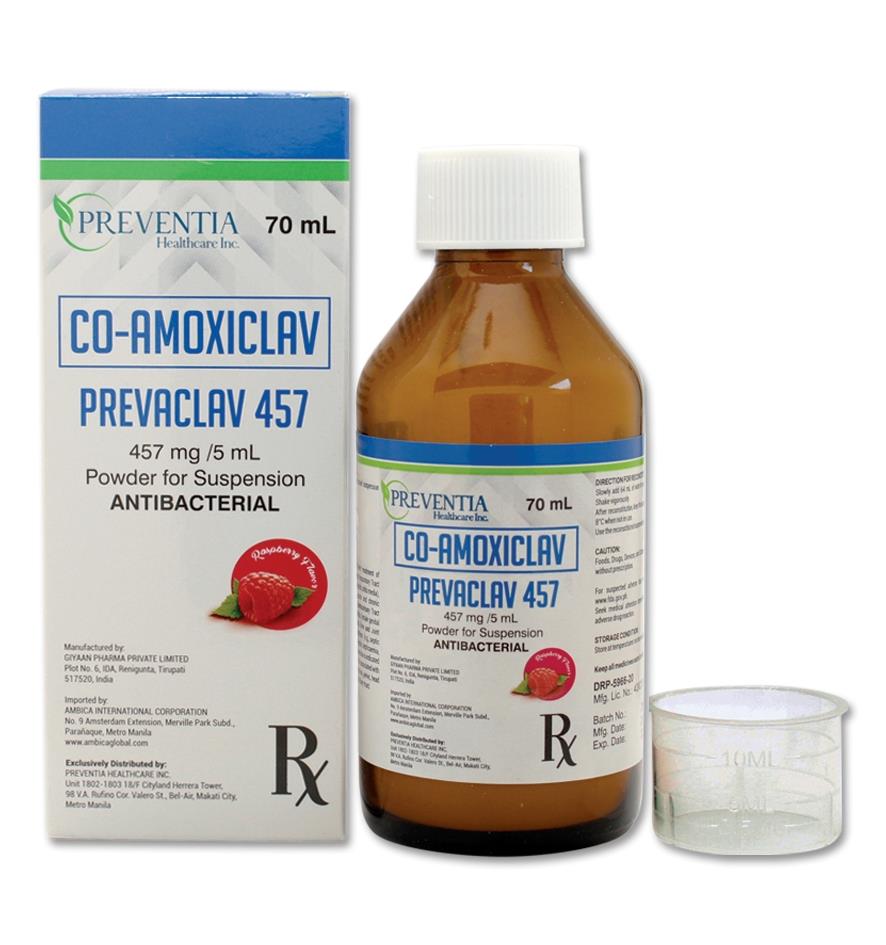 Prevaclav 457 Mechanism of Action | MIMS Philippines