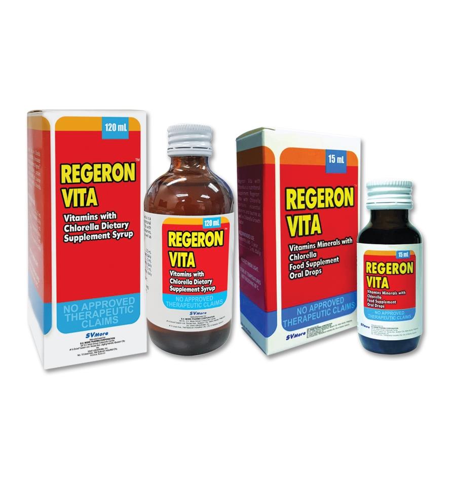 Regeron Vita W/ Chlorella Dosage & Drug Information | MIMS Philippines
