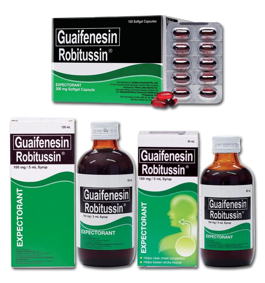 Robitussin Description MIMS Philippines
