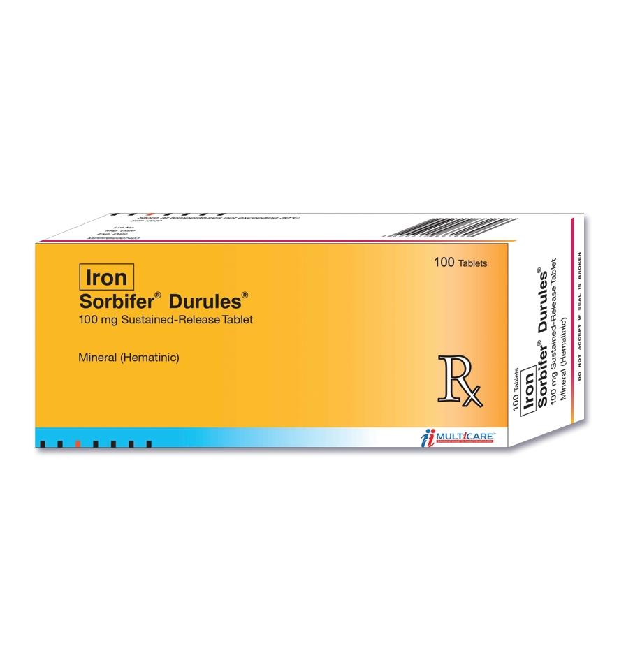 Sorbifer Durules Dosage & Drug Information | MIMS Philippines