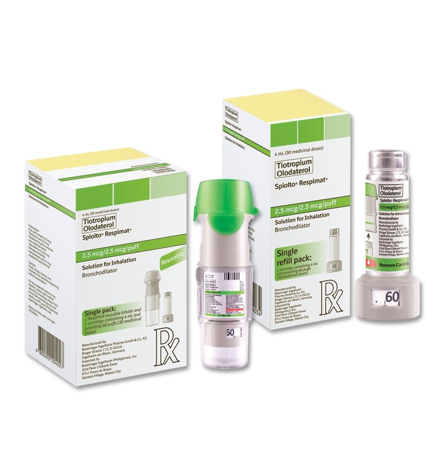 Spiolto Respimat Dosage & Drug Information | MIMS Philippines
