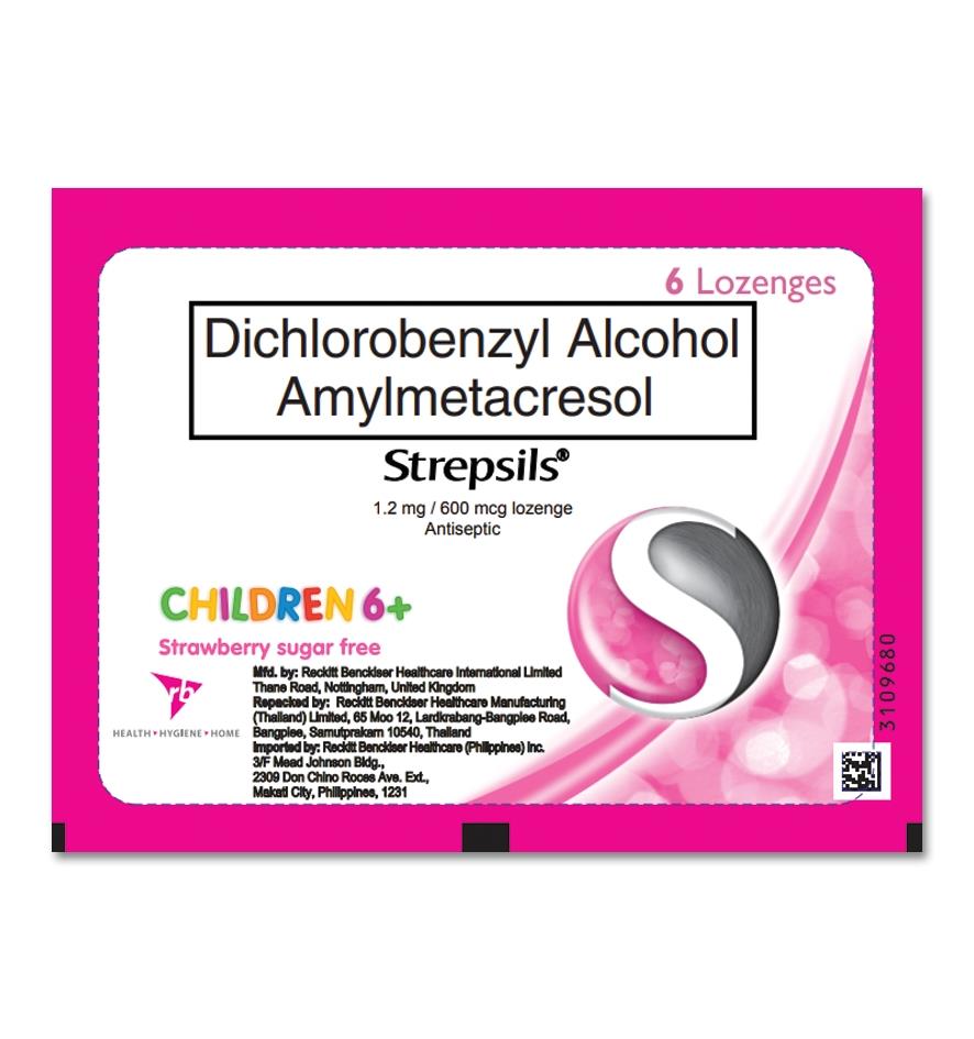 Strepsils Children 6+ Dosage/Direction for Use | MIMS Philippines