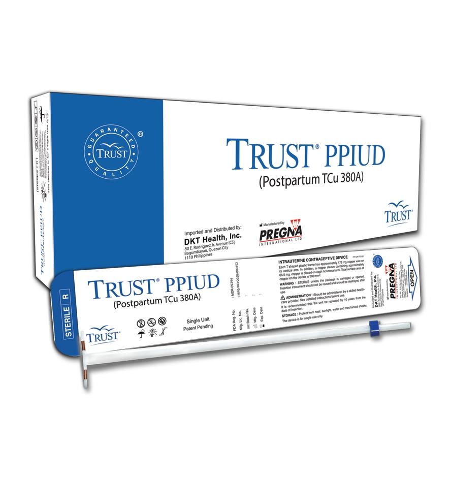 Trust PPIUD Dosage & Drug Information | MIMS Philippines