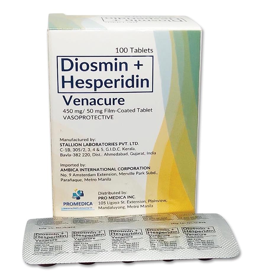Venacure Dosage & Drug Information | MIMS Philippines