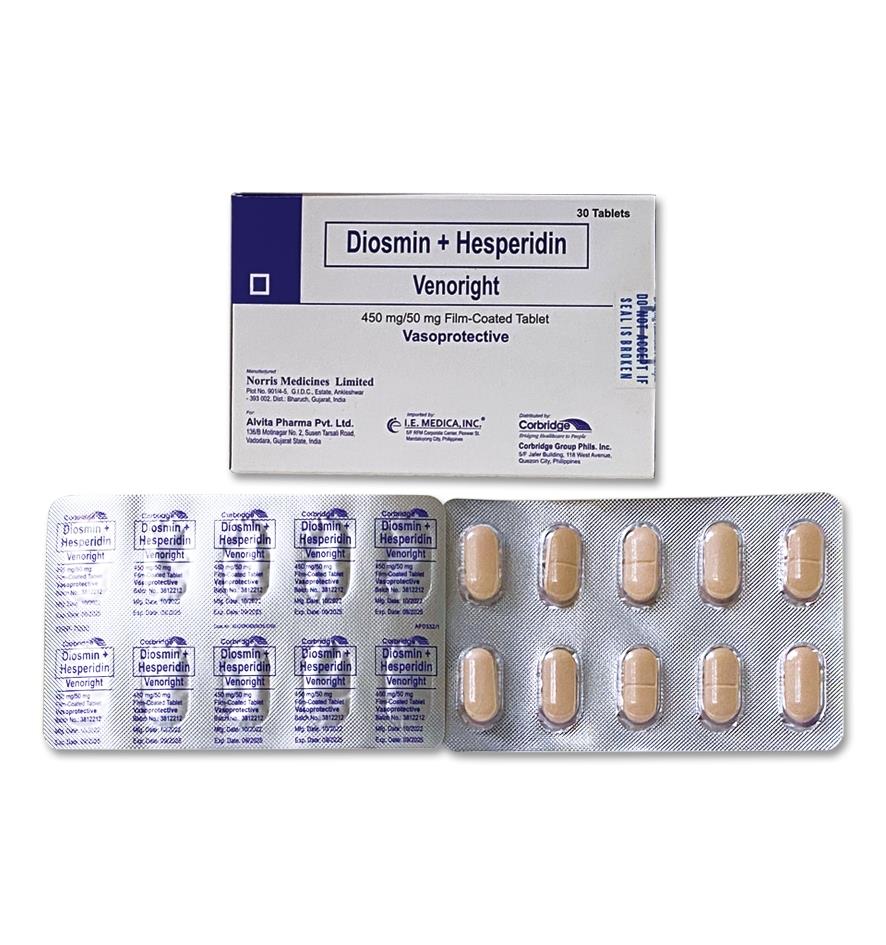 Venoright Dosage & Drug Information | MIMS Philippines