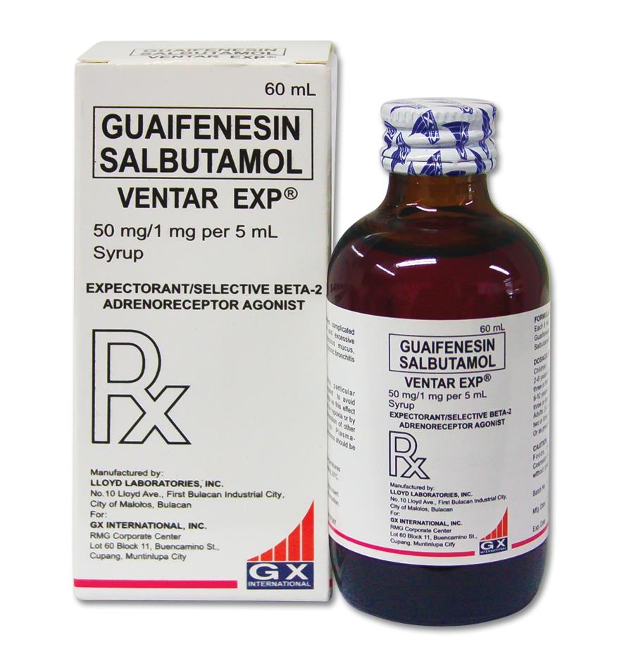 Image of Ventar EXP syr | MIMS Philippines