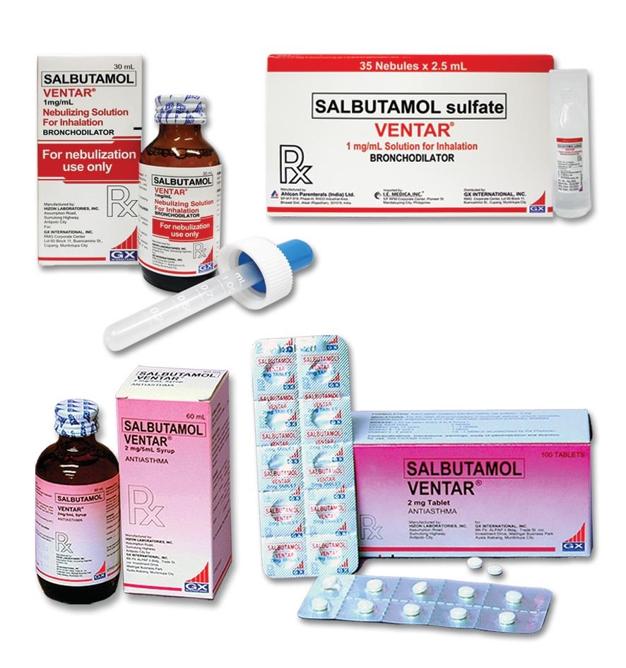 Ventar Dosage & Drug Information | MIMS Philippines