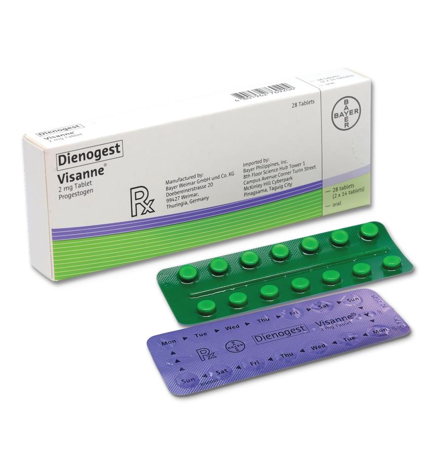Visanne Dosage & Drug Information | MIMS Philippines