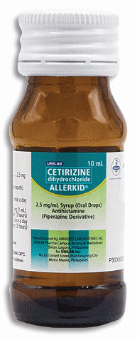 Allerkid Dosage & Drug Information | MIMS Philippines