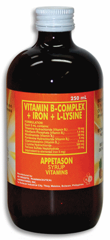 Appetason Dosage & Drug Information | MIMS Philippines